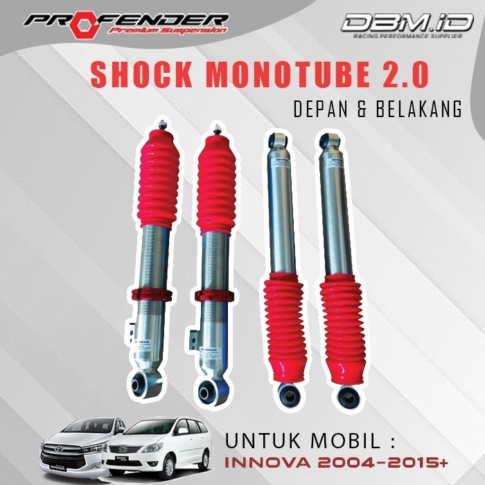 Jual Profender Shockbreaker Monotube Innova 2004-2015 Innova Reborn ...