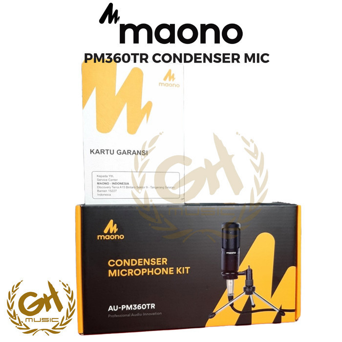 Jual Maono Au-Pm360Tr Condenser Microphone Garansi | Shopee Indonesia