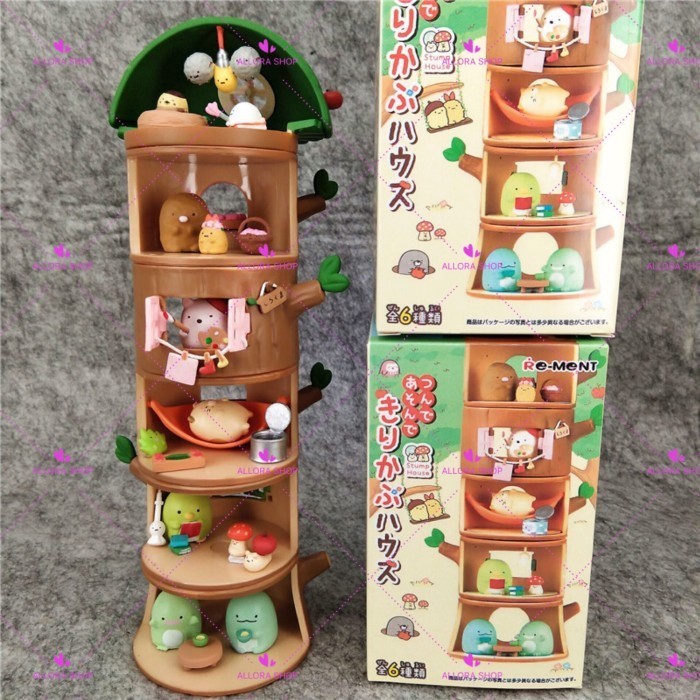 Jual Blind Box Sumiko Gurashi Miniatur Tree House 1 Set~ Allora.Shop ...