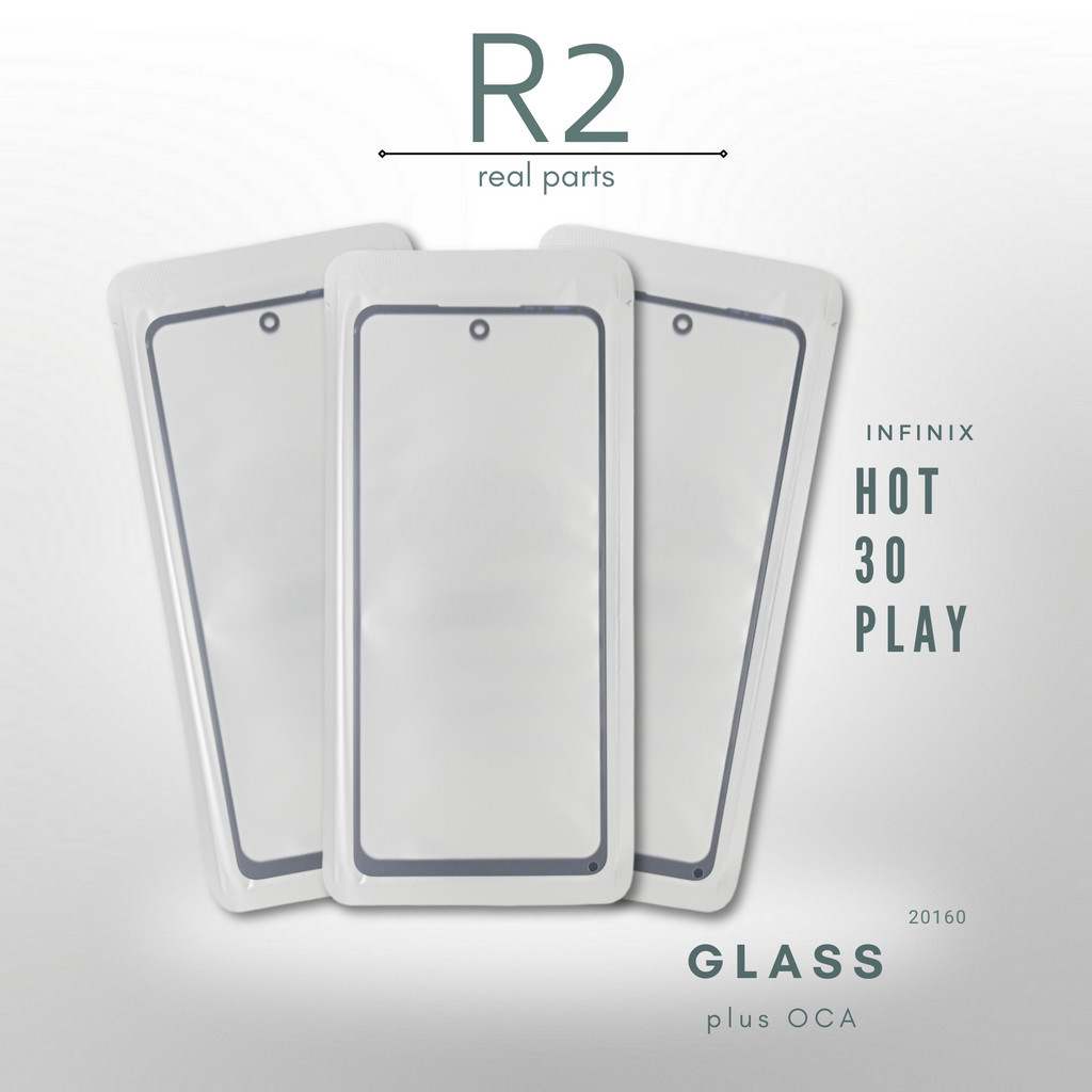 Jual Glass Kaca TS LCD Sudah OCA INFINIX Hot 30 Play X6835 Hitam ...