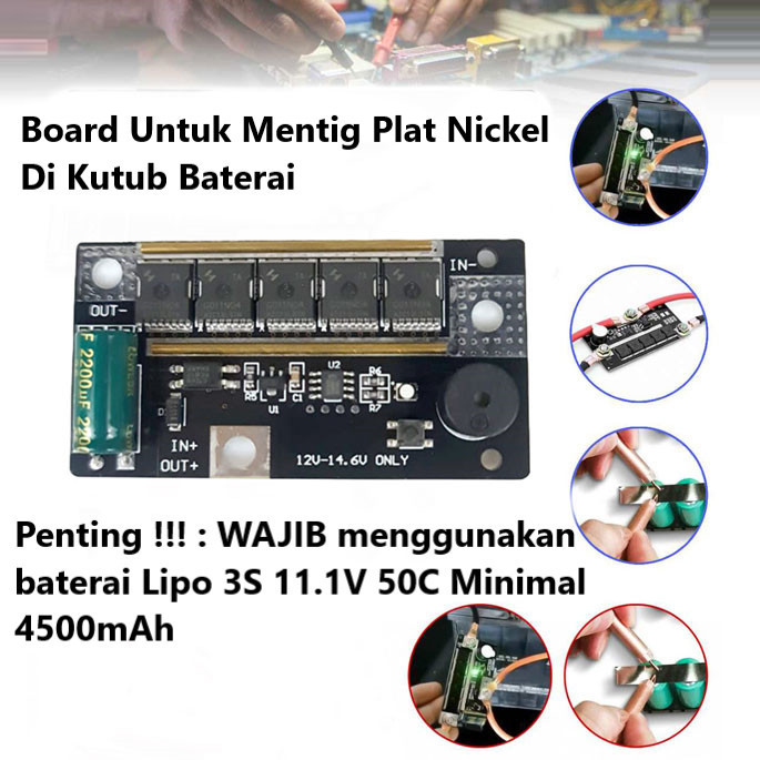 Jual DIY PCB BATTERY SPOT WELDER PORTABLE CIRCUIT BOARD | Shopee Indonesia