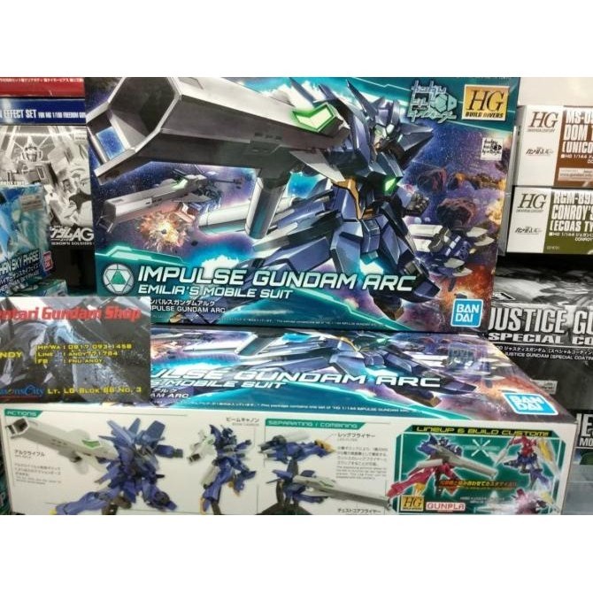 Jual HG Impulse Gundam ARC / HGBD Impulse Gundam ARC | Shopee Indonesia