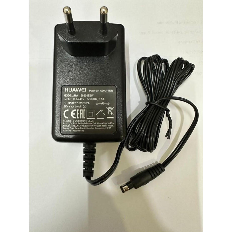 Jual Huawei Switching Adaptor 12V 2A Original Router Modem Cctv Dvr Ont ...