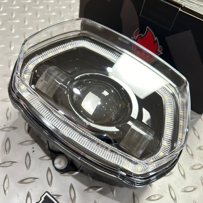 Jual Headlamp Led Daymaker Race Boy With Led Drl Vespa Sprint | Shopee ...