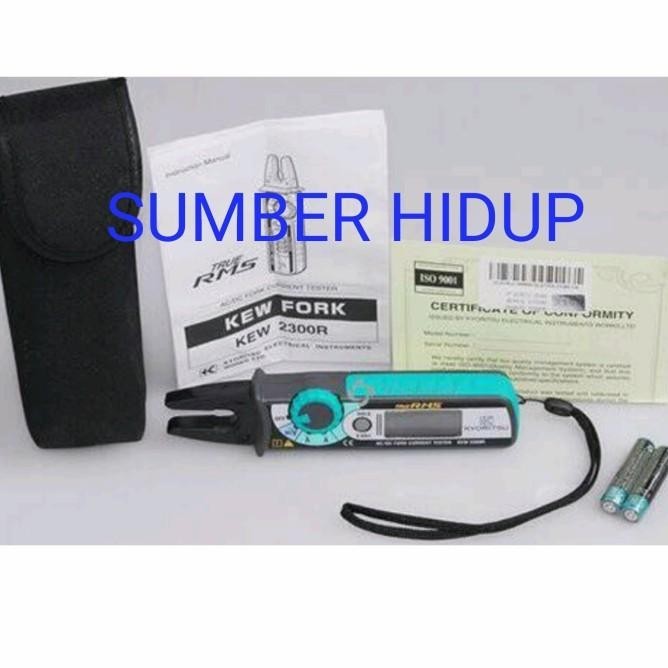 Jual Kyoritsu Kew Fork 2300R Mini Clamp Meter Ac Dc Tang Ampere True Rms | Shopee Indonesia