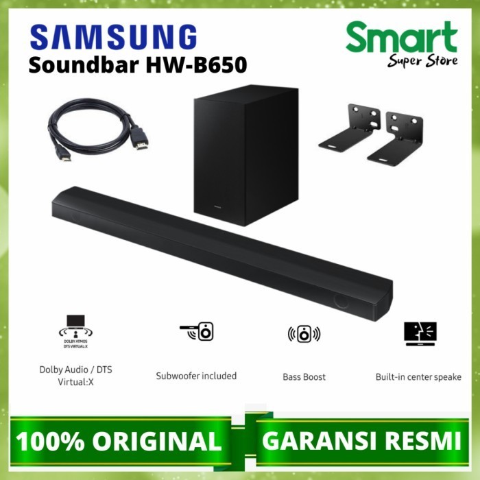 Jual Samsung Soundbar Hw-B650 3.1 Ch New Model 2022 | Shopee Indonesia