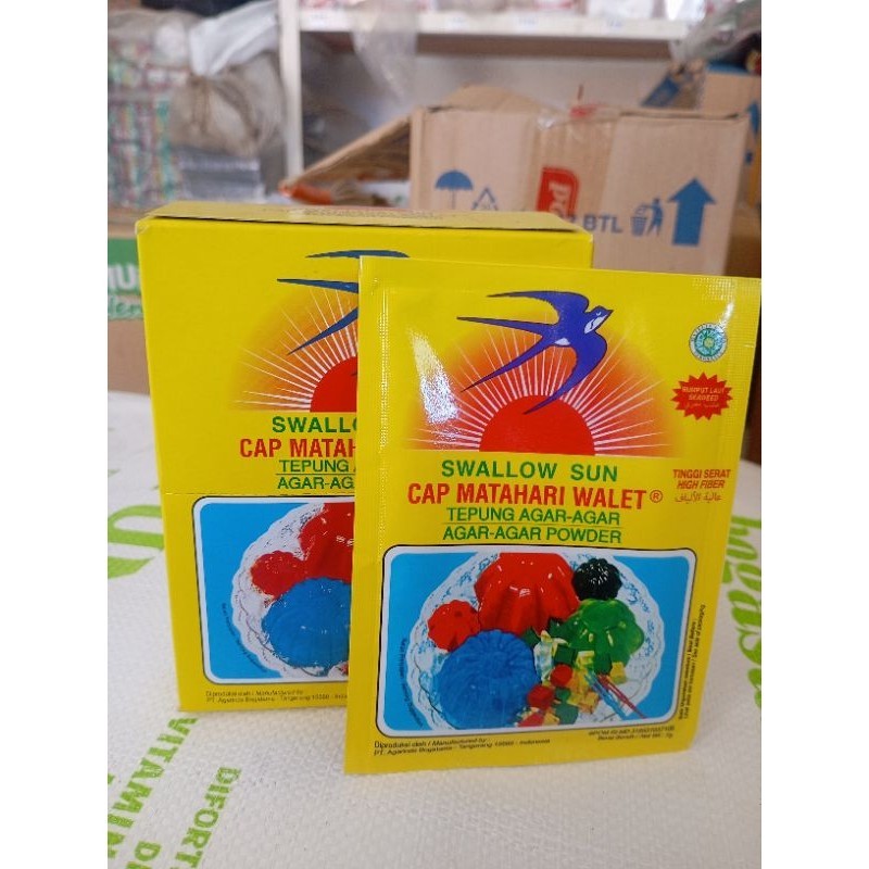 Jual Agar Agar Swallow Sun / Agar Plain / Agar Coklat / Agar Rasa ...
