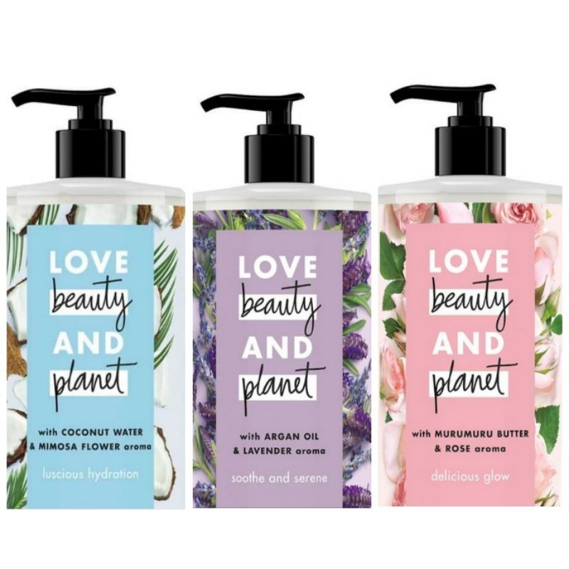 Jual Love Beauty & Planet Body Lotion Murumuru Coconut Water Argan Oil ...