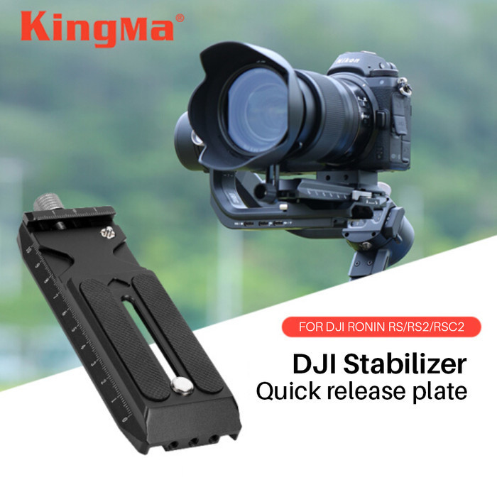Jual Kingma Quick Release Plate For Dji Ronin Rs Rs2 Rsc2 | Shopee ...