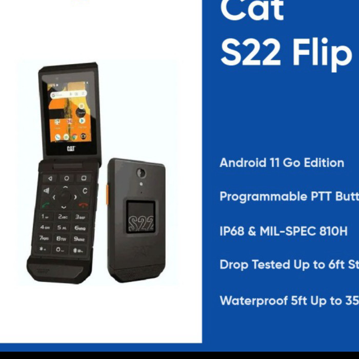 Jual Promo Cat S22 Flip 4G Android 11 Unlocked Flip Phone Usa | Shopee ...