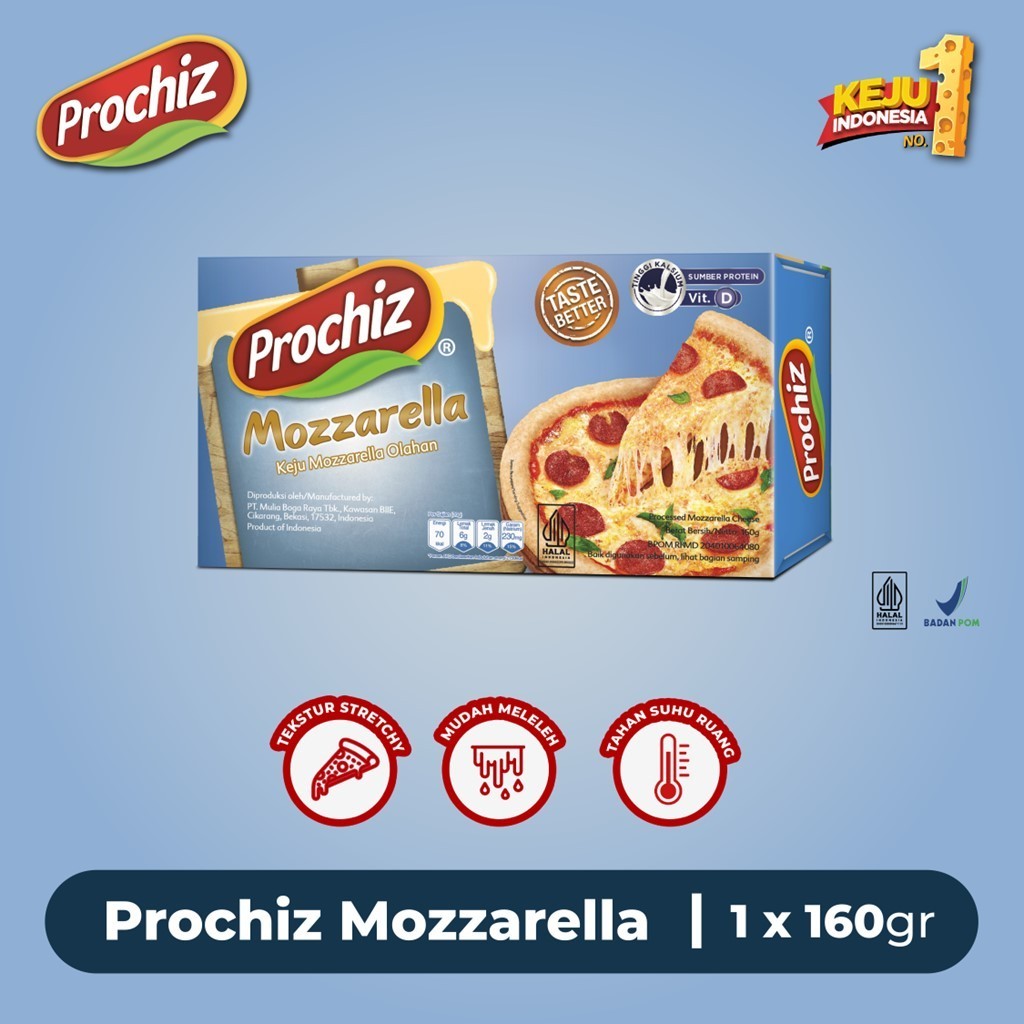 Jual PROCHIZ Mozarella 160gr | Shopee Indonesia