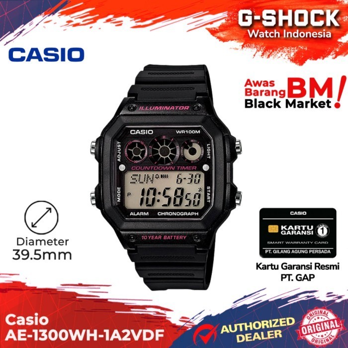 Jual Casio General Ae-1300Wh-1A2Vdf Ae-1300Wh Ae-1300 Ae1300Wh Ae 1300Wh | Shopee Indonesia
