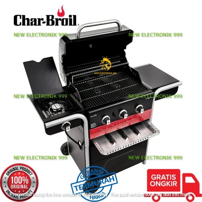 Jual Char-broil Pemanggang Arang Dan Gas 3 burner BBQ GAS & CHARCOAL ...