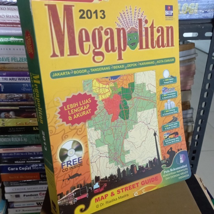 Jual Megapolitan Peta Jabotabek Terlengkap | Shopee Indonesia
