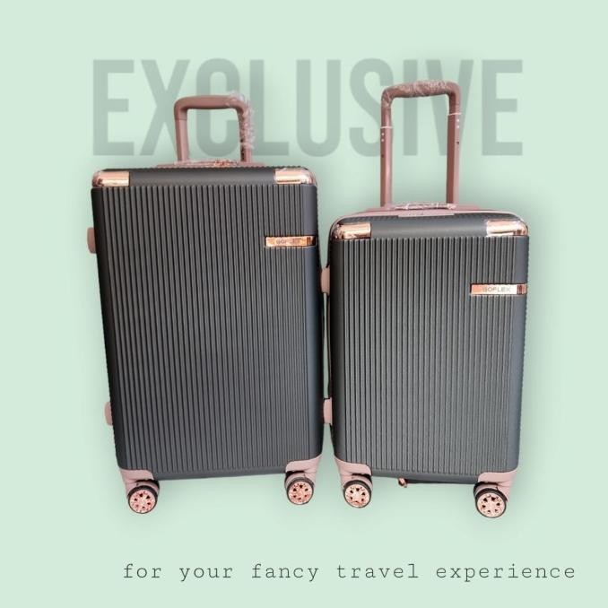 Jual Travel Gate By Go Flex Koper Fiber 20 Inch - 24 Inch Kabin Bagasi ...