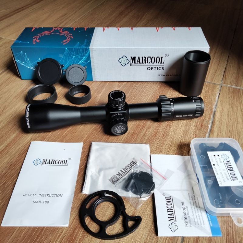 Jual Telescope marcool pro 4.5-18x44sfir ffp zerostop | Shopee Indonesia
