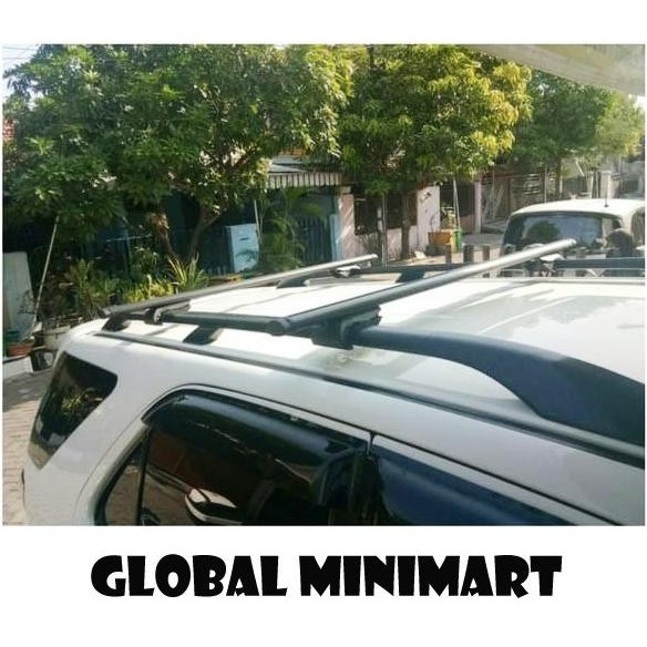 Jual Paket Cross Bar Jepit Roof Rail + Rack Rockford Wuling Confero ...