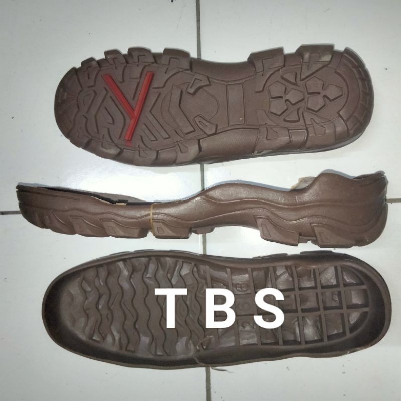 Jual outsole ( AL ) alas sepatu safety boot cokelat | Shopee Indonesia