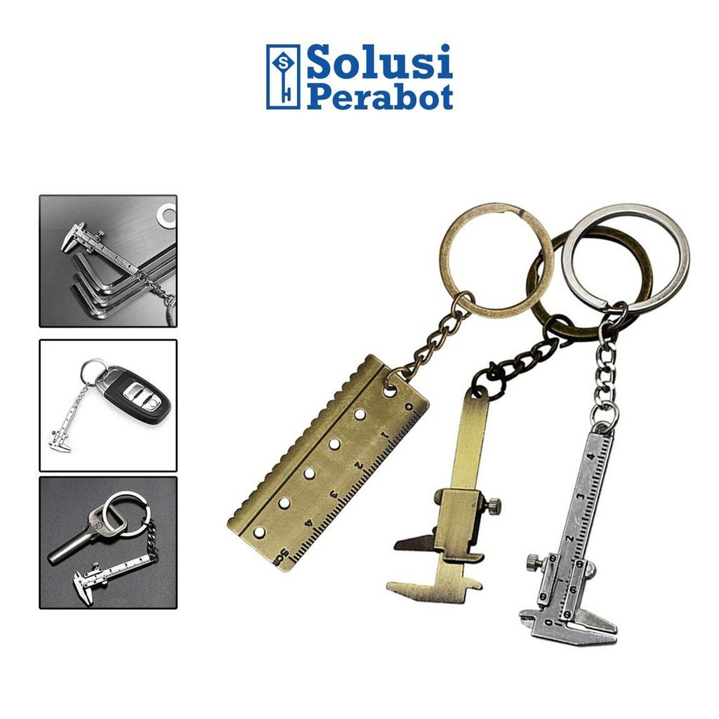 Jual Gantungan Kunci Jangka Sorong SP / Keychain Sigmat Caliper Key ...
