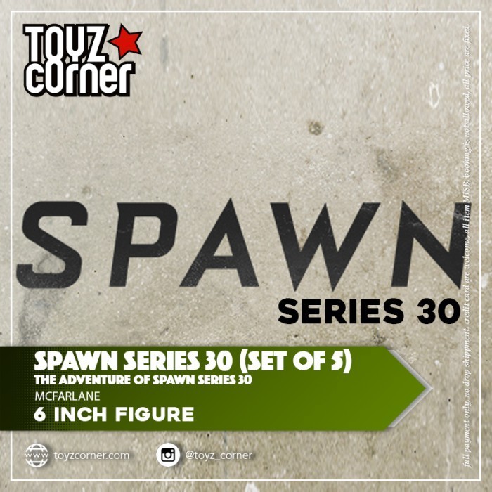 Jual Mcfarlane Toys 6 Inch Figure Mcfarlane's Spawn Series 30 (Set Of 5 ...