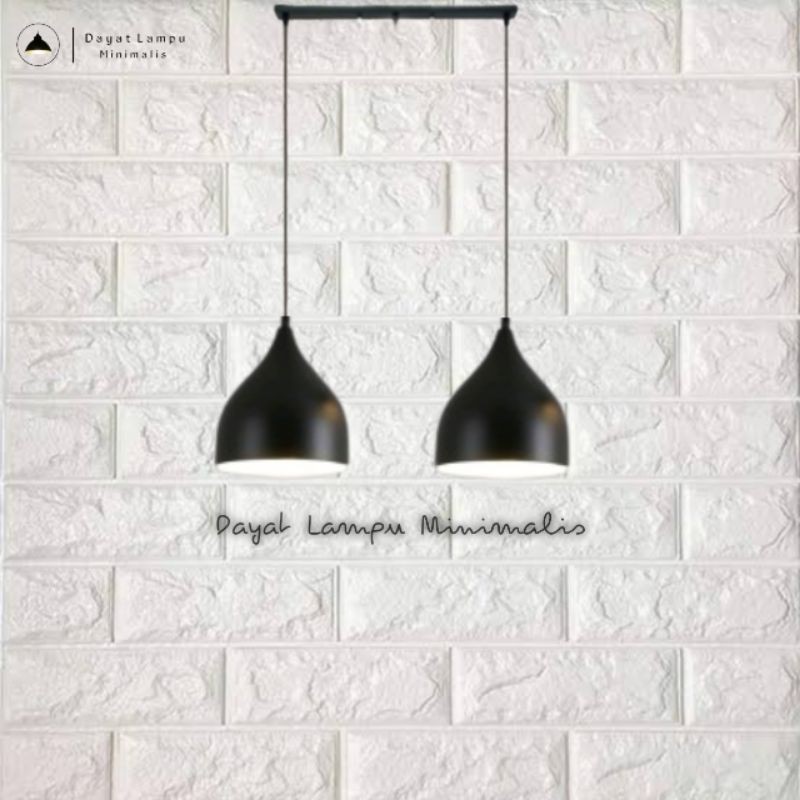 Jual Lampu gantung ala caffe resto mini bar lampu minimalis ruang tamu ...