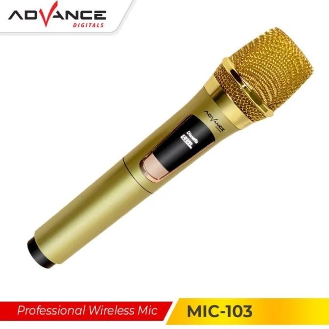 Jual Advance Mic-103 Microphone Profesional Mic Wireless Bisa di ...