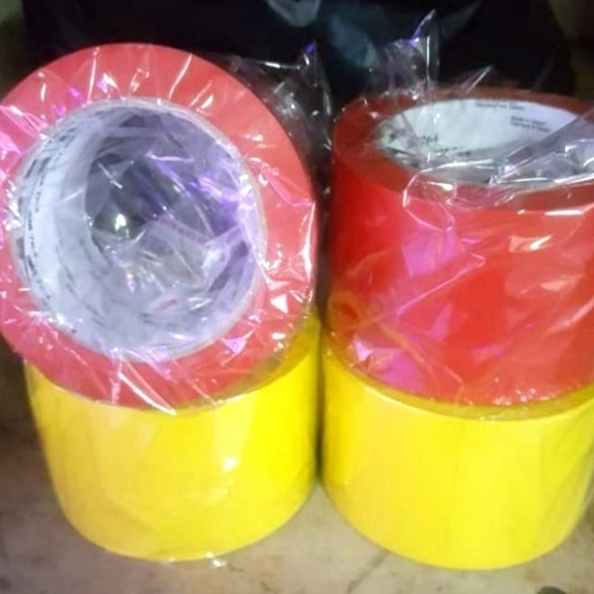 Jual Lakban lantai 3M 764 - Floor Marking tape Vinyl - 4" x 33 Meter | Shopee Indonesia