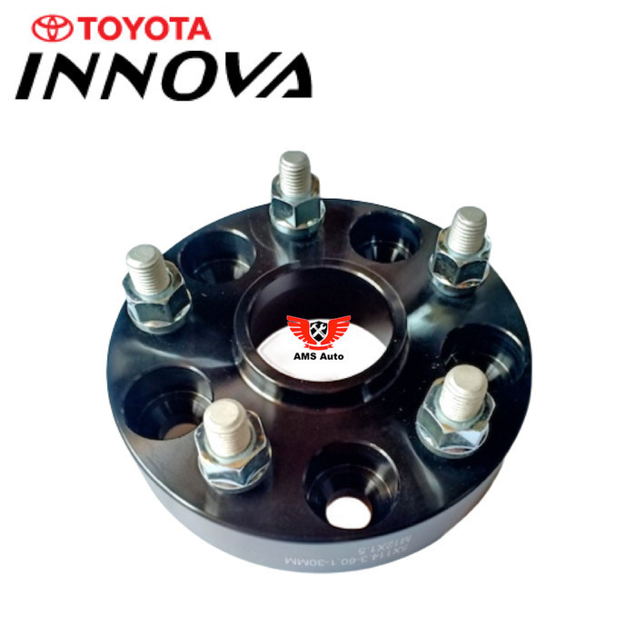 Jual 2 Pcs Wheel Spacer PCD 5x114,3 Hub 3cm Velg Adaptor Toyota Innova ...