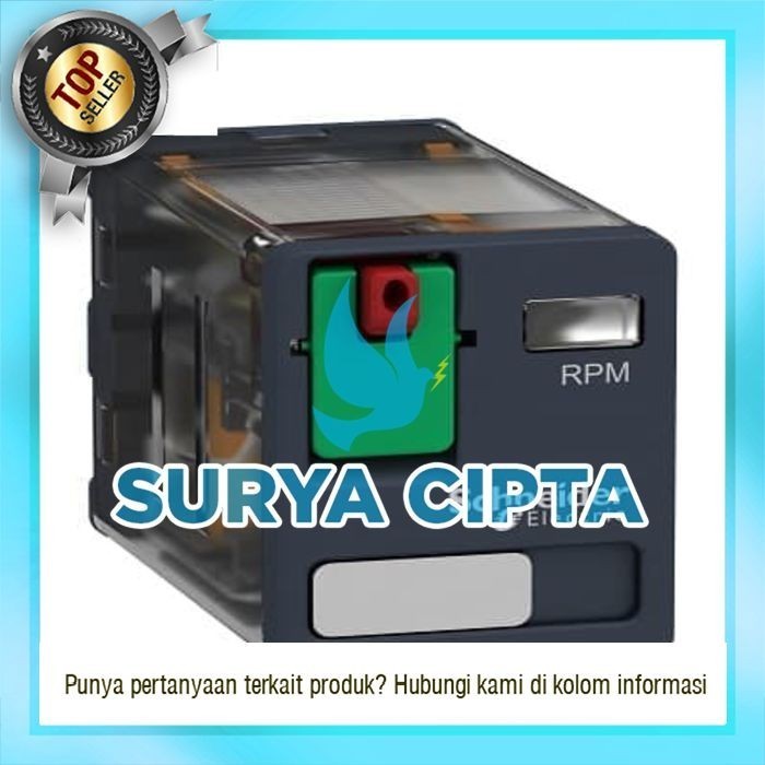 Jual Restock Schneider Relay Power 8 Pin 2 No 2 Nc 15A Rpm21P7 Harga ...