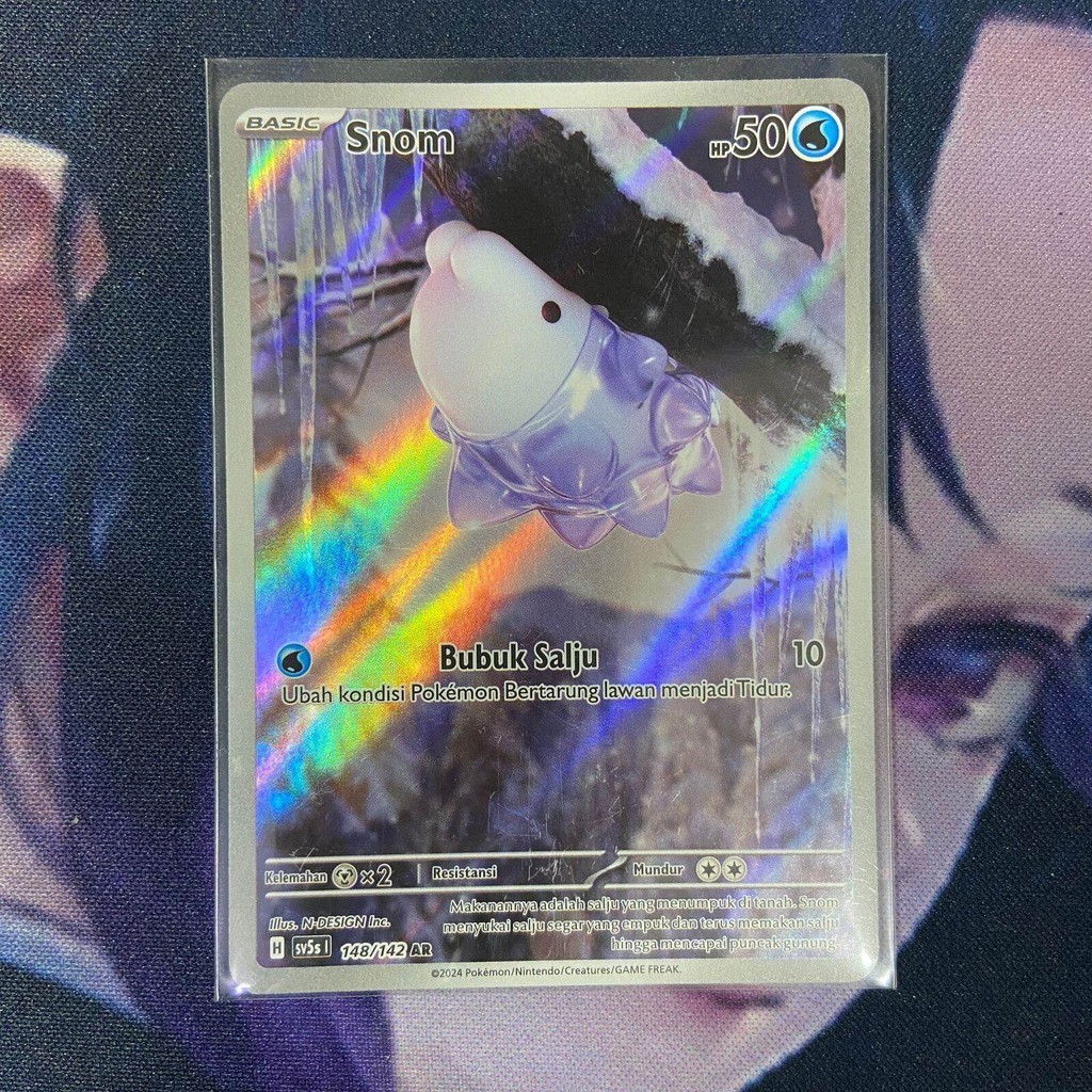 Jual pokemon (ID) snom - SV5s 148/142 - AR | Shopee Indonesia