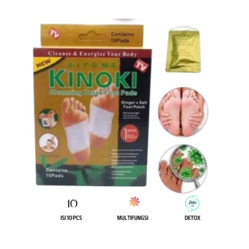 Jual kinoki Gold koyo Kaki Detox Food pads Penyerap Racun dan penyakit ...