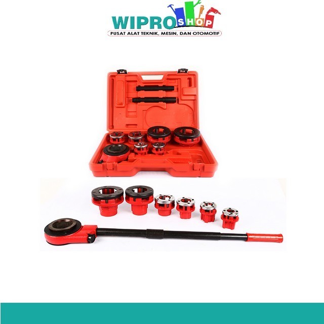 Jual Wipro Snai Pipa Set Ratchet Block SPR-1250 (1/2"- 2" ) | Shopee ...
