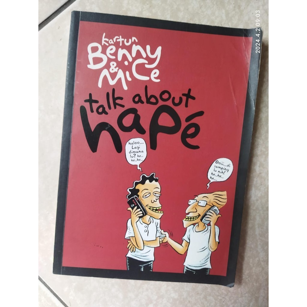 Jual Buku Kartun Benny & Mice: TALK ABOUT HAPE | Shopee Indonesia