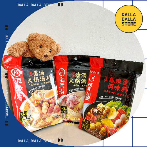 Jual Haidilao Instant Hotpot Bumbu Shabu Shabu Pork Bone/Mushroom/Malatang | Shopee Indonesia