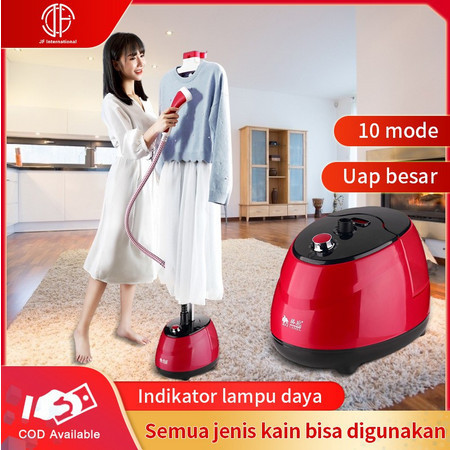 Jual Setrika Pakaian Uap dengan Genggam Besi 2 in 1/seterika berdiri ...