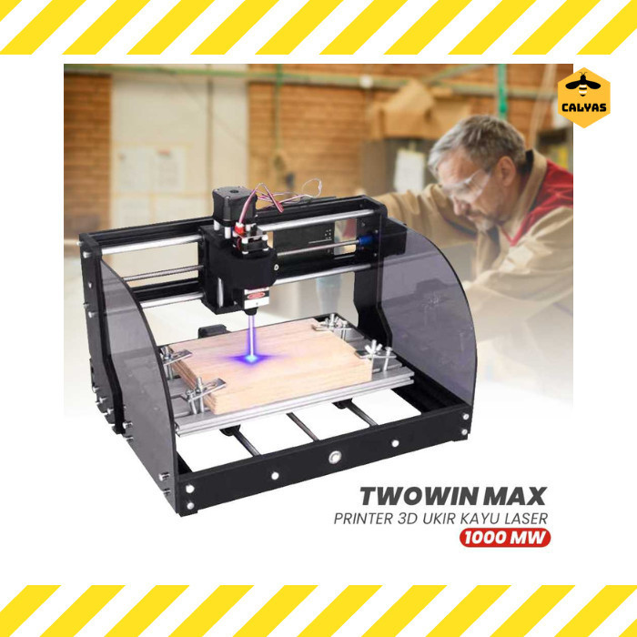 Jual Printer Laser 3D Ukir Kayu Grbl Laser 1000 Mw | Shopee Indonesia