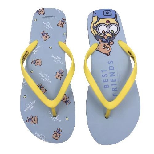 Jual DENPASAR COD Miniso Minions Collection Women's Flip-Flops Miniso ...