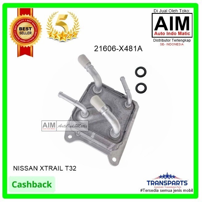 Jual Oil Cooler Matic Cvt Nissan Xtrail T32 Heat Exchang 21606-X481A ...