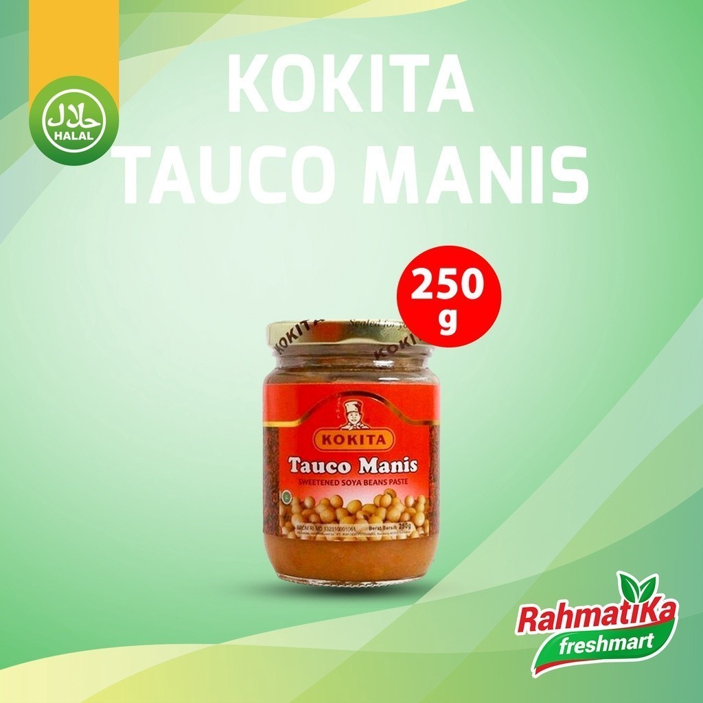 Jual KOKITA Tauco Manis / Sweetened Soya Beans Paste 250g | Shopee ...