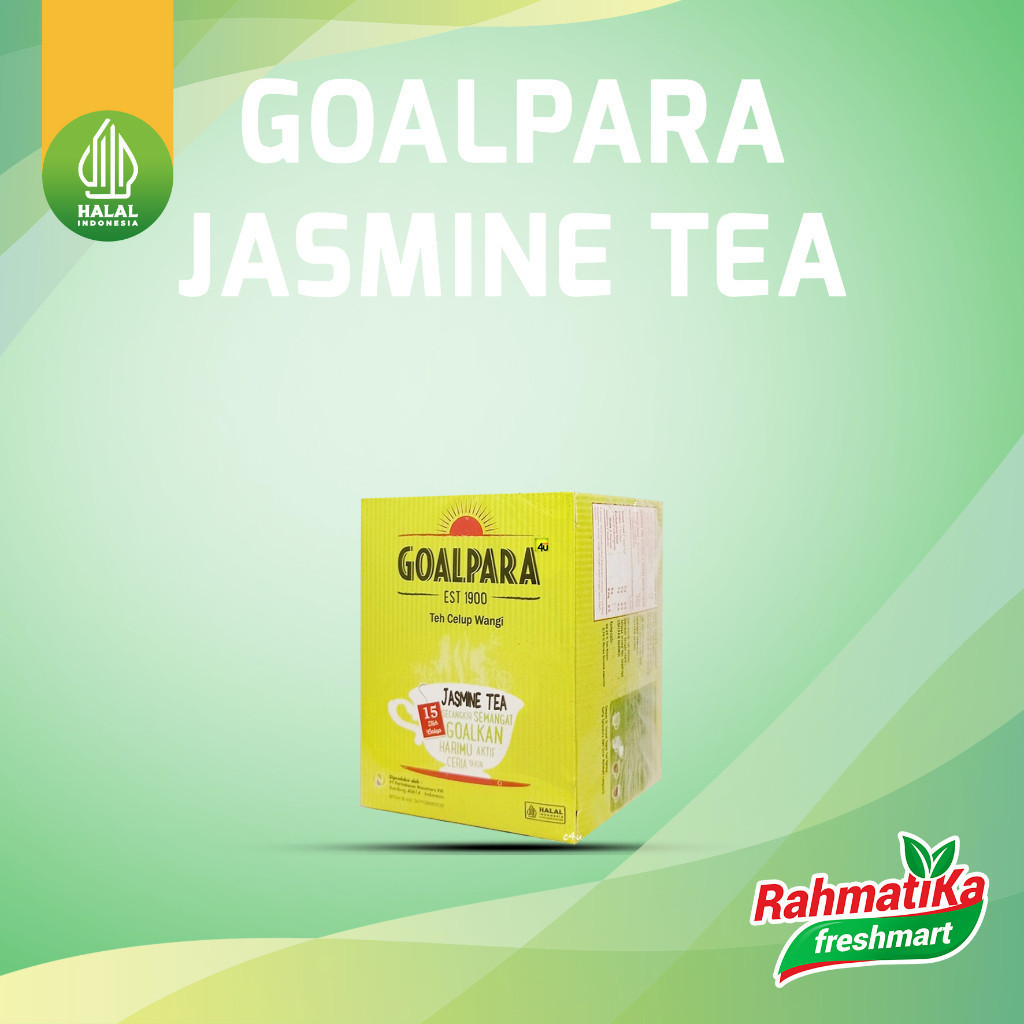 Jual GOALPARA Jasmine Tea / Teh Celup Isi 15 / 30 gr | Shopee Indonesia