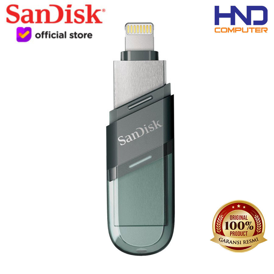 Jual SanDisk iXpand Flip 64GB USB 3.1 Flash Drive for iPhone iPad ...