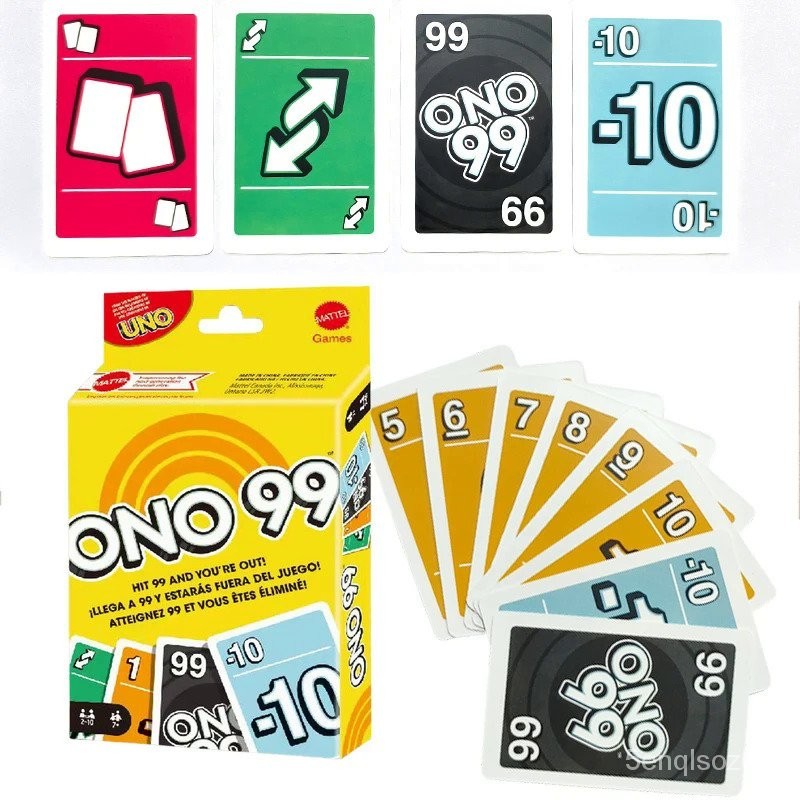 Jual Uno Games ONO 99 Card Game for Kids & Families, 2 to 6 Players ...