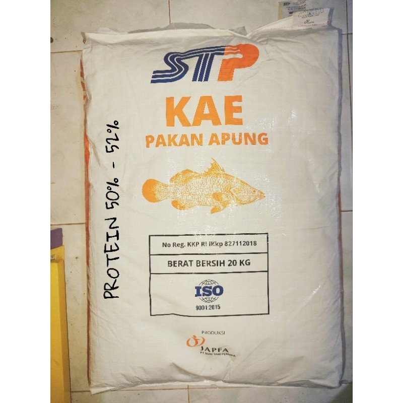 Jual STP KAE 1kg / REPACK / 3mm 5mm 7mm / kae pakan koi protein tinggi ...