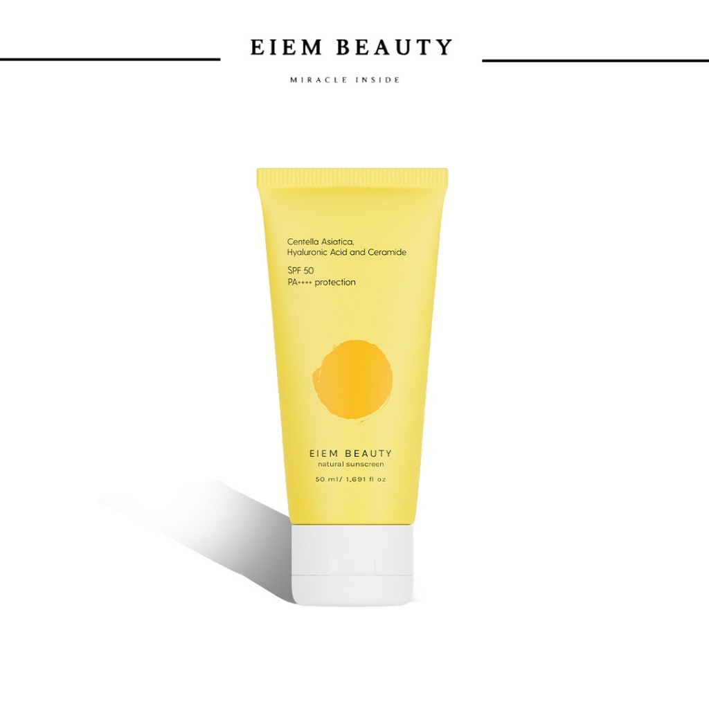 Jual EIEM BEAUTY NATURAL HYBRID SUNSCREEN SPF 50 [LOLOS UJI INVIVO ...