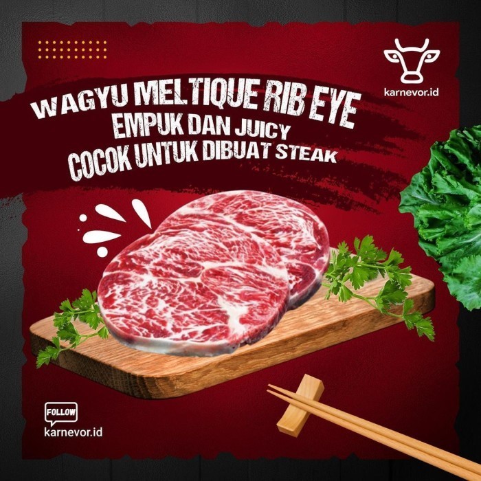 Jual Ayala - Santori Blue Label Rib Eye - Wagyu Marbling Beef - Daging ...