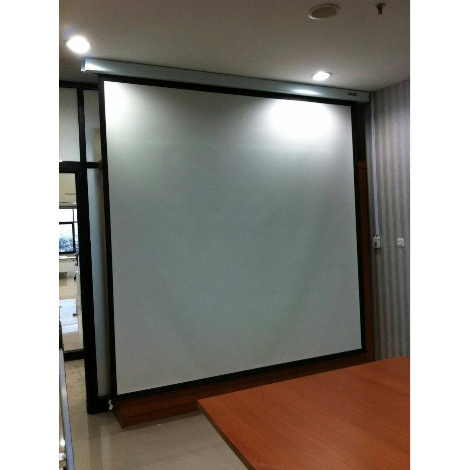 Jual Projector 70" Motorized / Layar Proyektor 70" Elektrik | Shopee ...