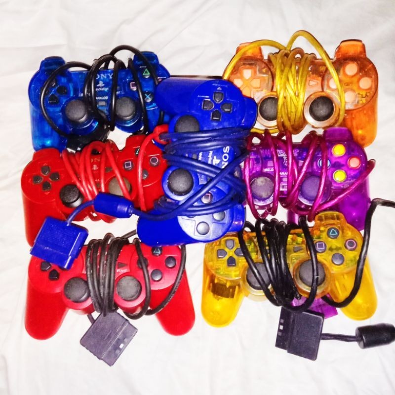 Jual stik ps2 original / stik ps2 warna warni / stik ps2 / stik ps2 ...