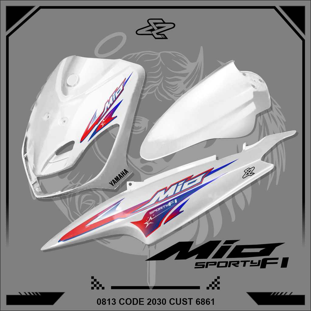 Jual STRIPING TRANSPARAN MIO 110 SMILE/SPORTY TECHNO VARIASI LIST MOTOR ...