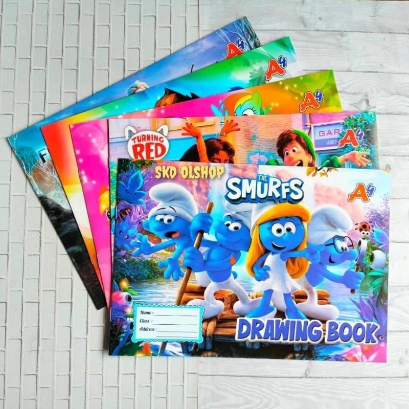Jual Buku Gambar Drawing Book ( isi per pack 10 pcs ) | Shopee Indonesia