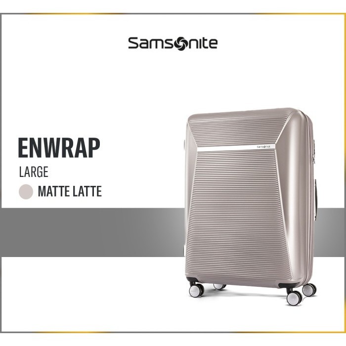Jual Samsonite Koper Hardcase Enwrap Large 28inch - Matte Latte ...